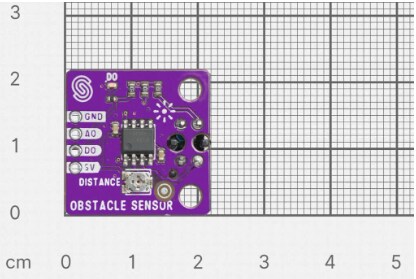 333012 Obstacle Sensor Breakout Board - Soldered | Mouser